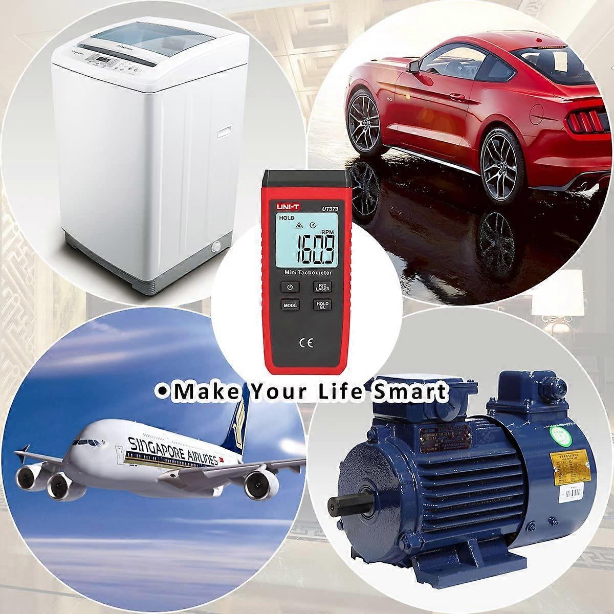 New,suitable UNI-T UT373 Mini Digital Laser Tachometer LCD Display Non ...