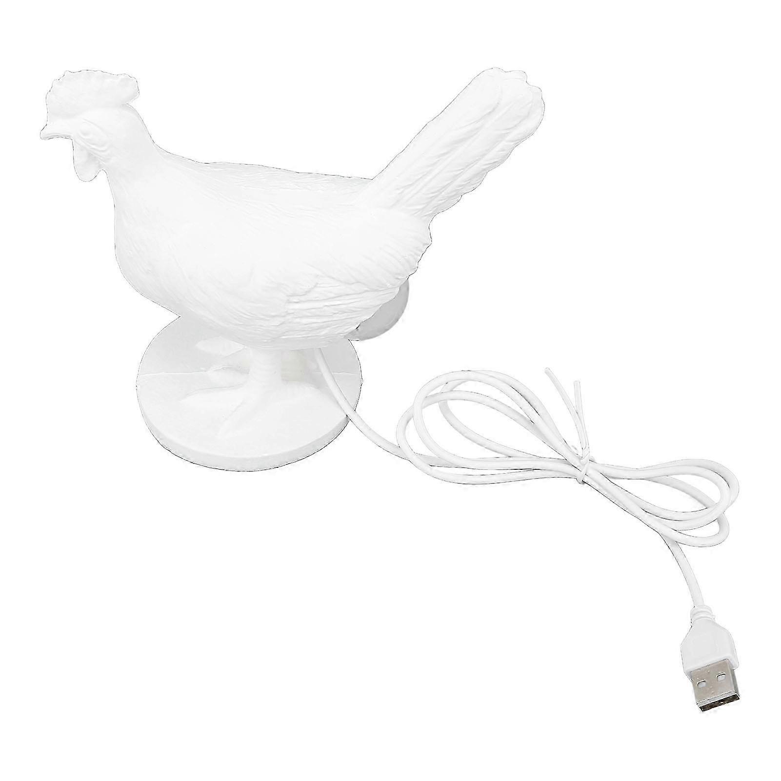 Chicken Egg Lamp DIY Painting Hen Laying Egg Lamp USB Warm Light LED ...