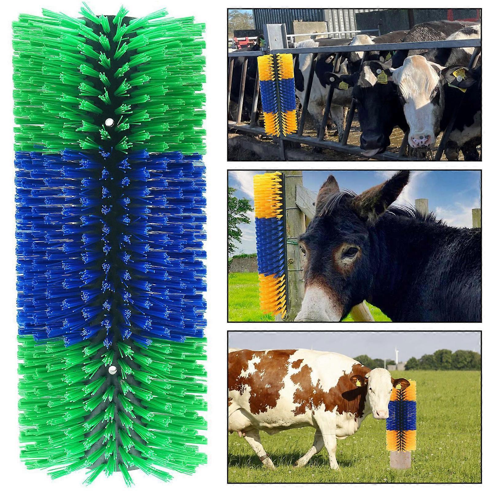 Scratching Brush for Livestock Multifunctional Cow Cleaning Brush for ...