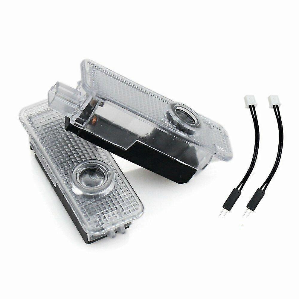 Car Door Projector Laser Led Lights Courtesy Puddle Shadow Lamps For ...