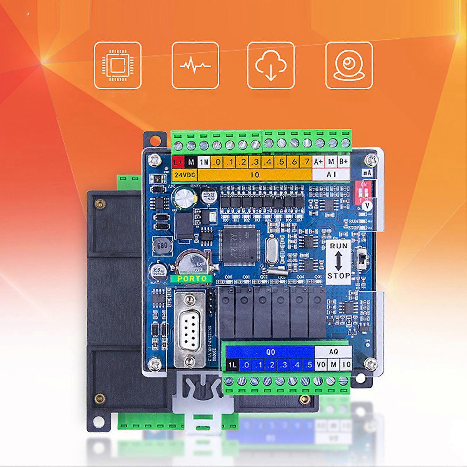 Programmable Logic Controller PLC Compatible with S7 200 CPU222XP Accessory for Control 24VDC ...