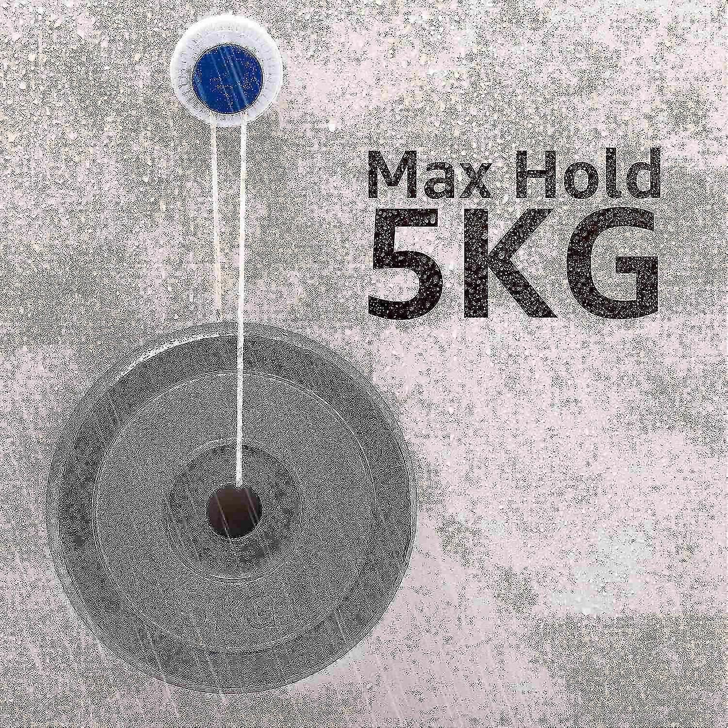 Waterproof Suction Cup Hooks - Pack of 6 | No Drilling, Removable ...