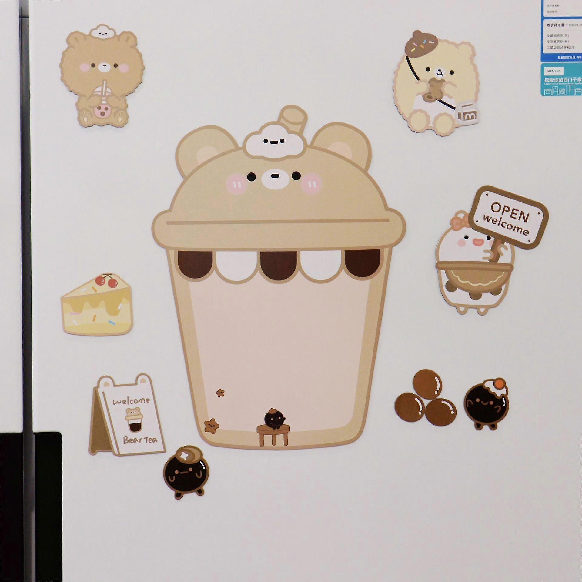 Fridge Stickers,Removable Fridge Sticker Kitchen Fridge Wall Stickers ...