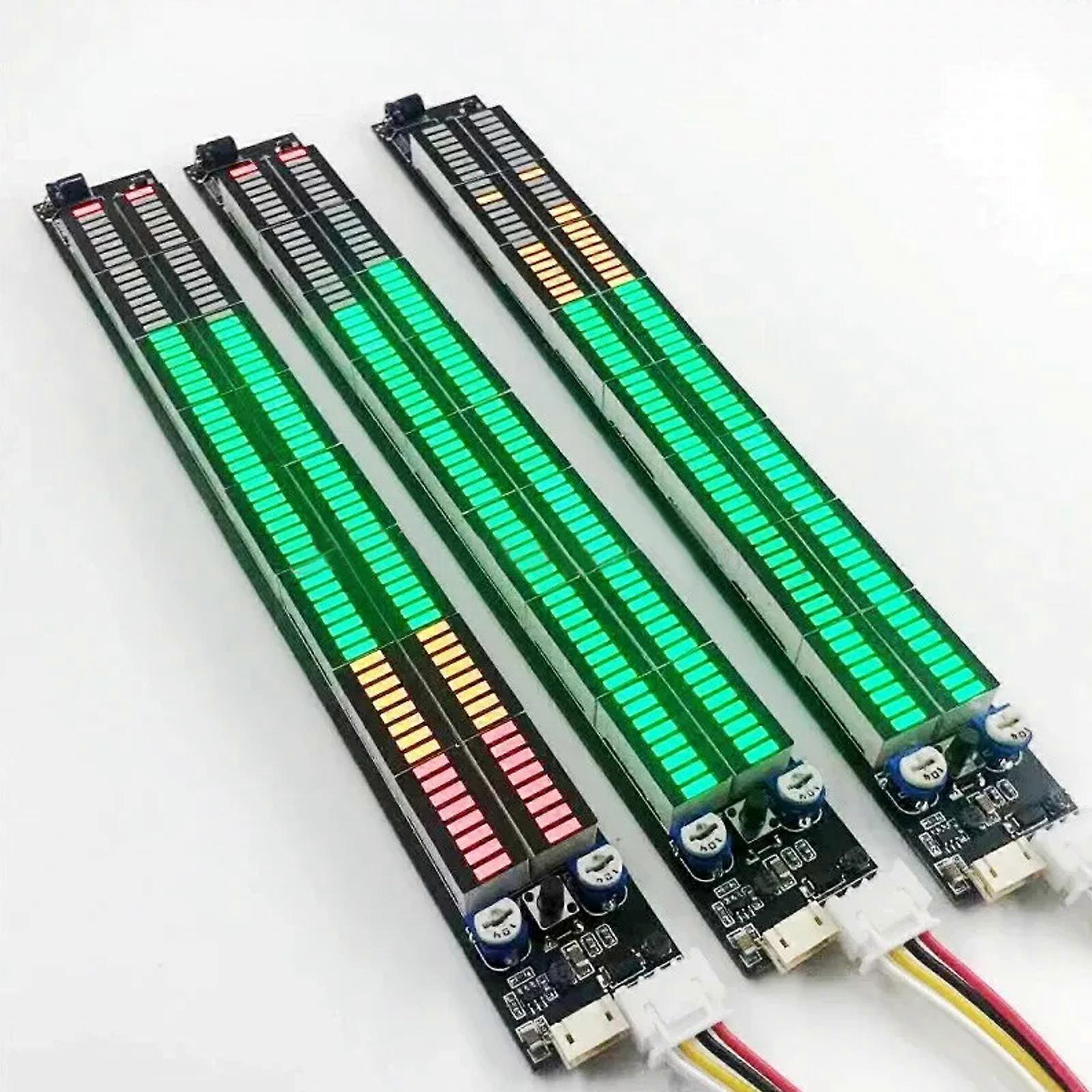 Stereo Music Spectrum LED Light Audio Level Indicator Amplifier VU ...