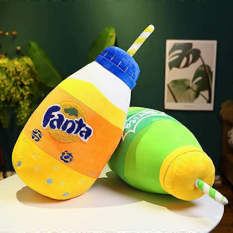 Creative Simulation Drink Soda Cuddle Pillow Coca-Cola Sprite Plush ...