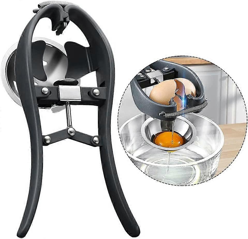 Stainless Steel Egg Opener Manual Egg Shell Topper with Egg Yolk ...