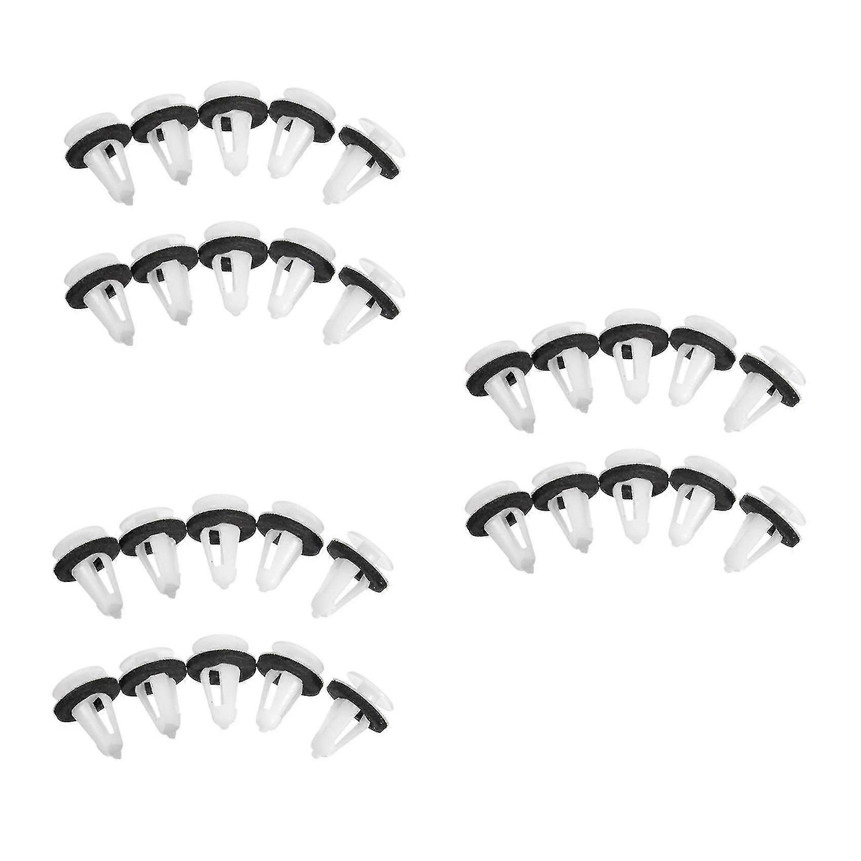 30x Car Door Trim Card Fastener Retainers Panel Clamp Clips For Volvo ...
