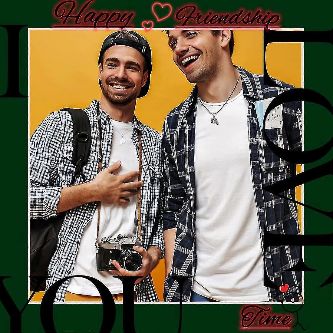 Game Controller Necklace, Magnetic Alloy Couple Necklace, Split ...