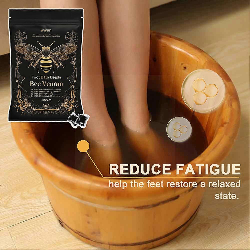 Bee-Venom Foot Bath Beads Relaxing Soothing Body Sore Tired Foot Soak ...
