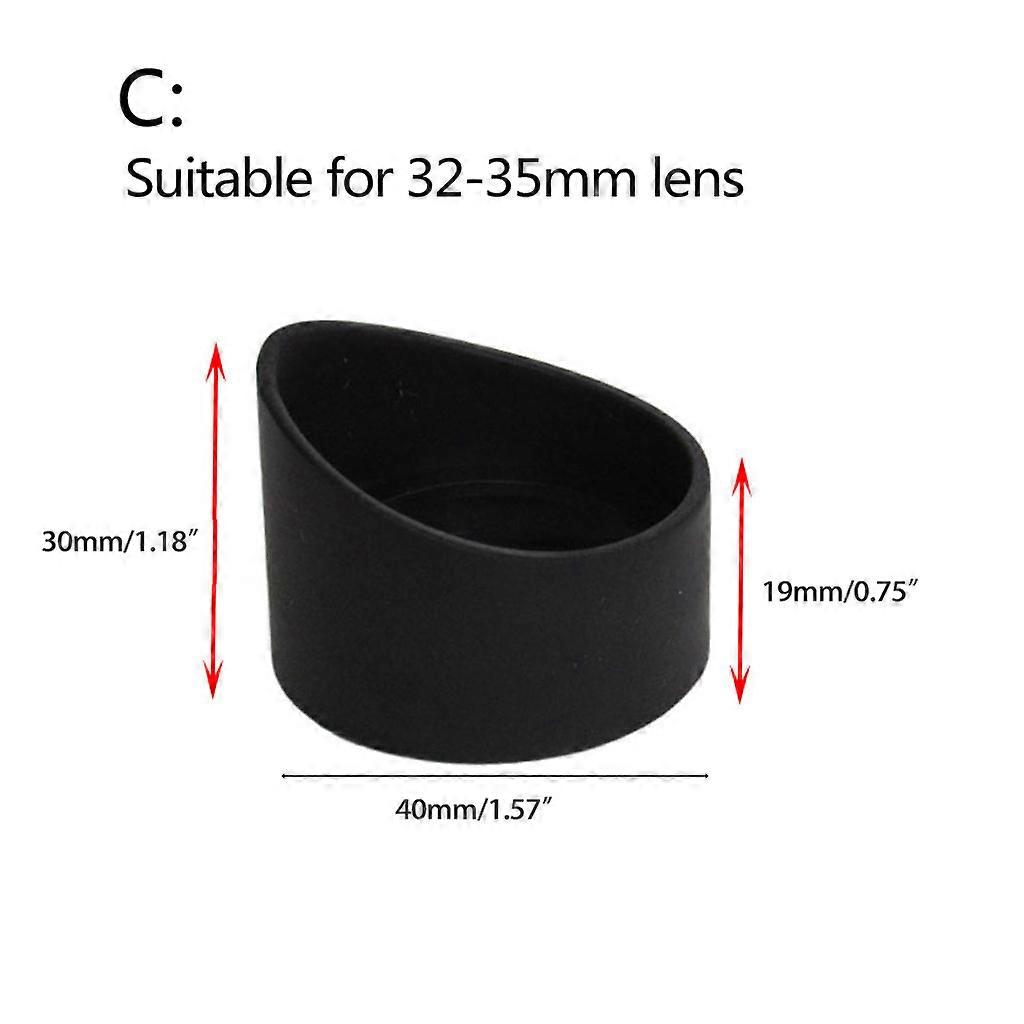 2pcs Soft Rubber Shield Eye Guards Cups Eyepiece Covers For Binocular ...