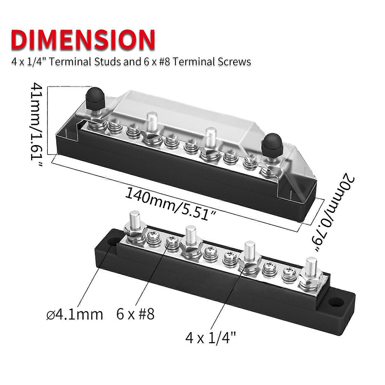 Bus Bar Heavy Duty Module Design Power Distribution Block 48V for DC ...
