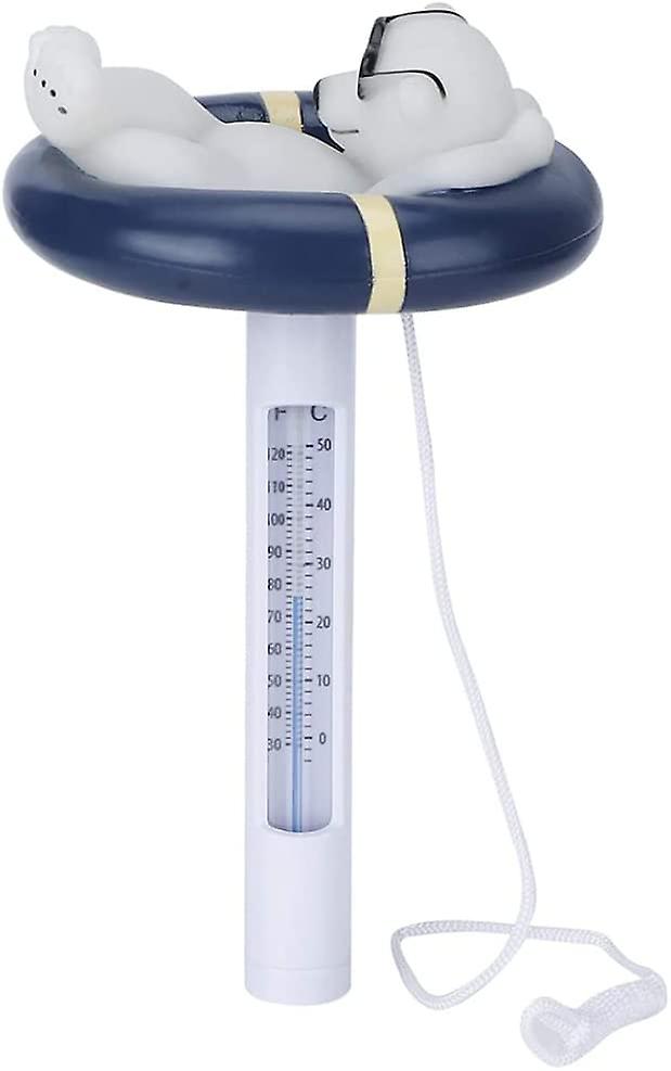 Pool Thermometer Floating Water Thermometer Tube Temperature Gauge ...