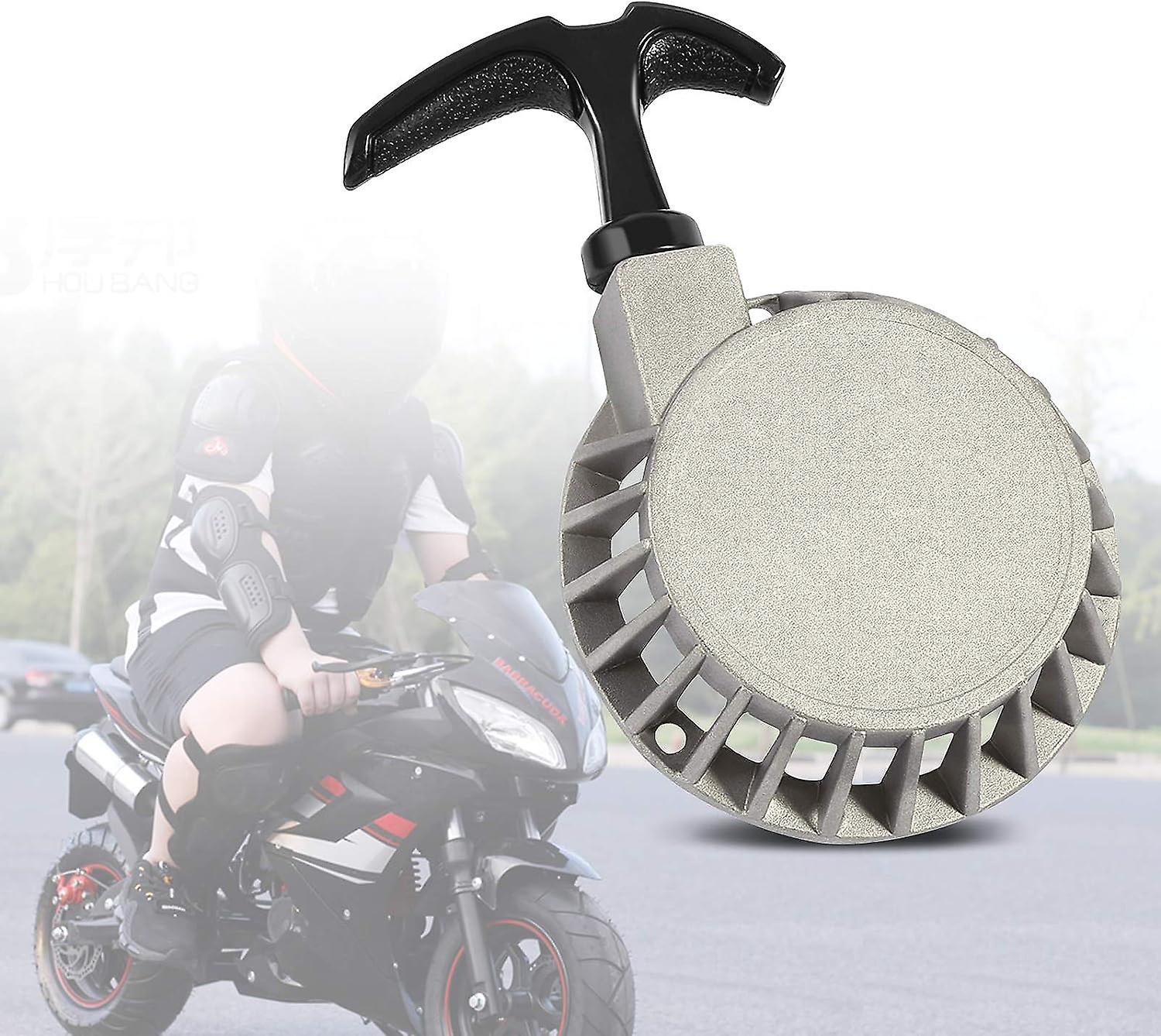 Pull Starter, Mini Alloy Pull Starter Recoil Assembly For Atv 49cc ...