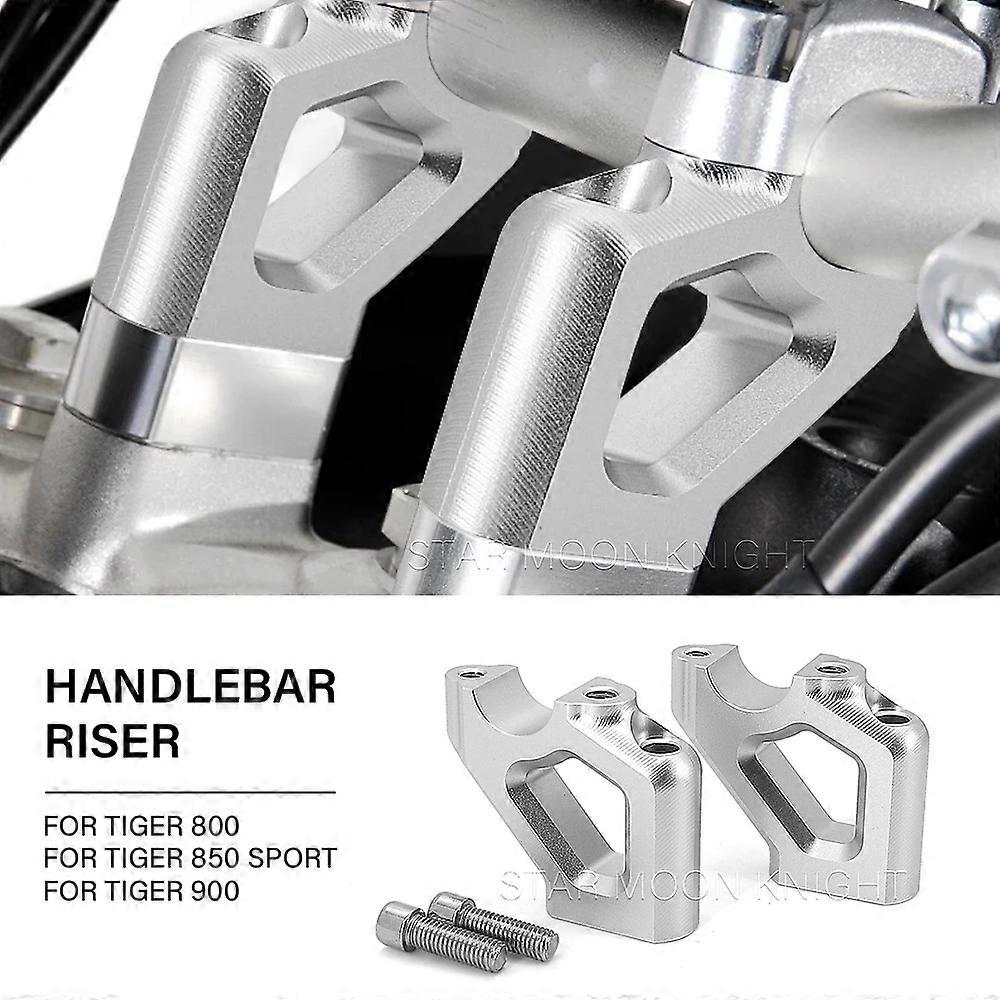 Tiger 800 XC XCX Motorcycle Handle Bar Riser Clamp Extend Handlebar For ...