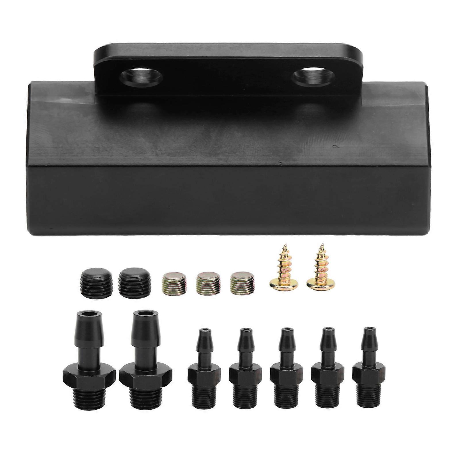 Universal Vacuum Block Intake Manifold Aluminium Alloy Fuel Gas Turbo ...