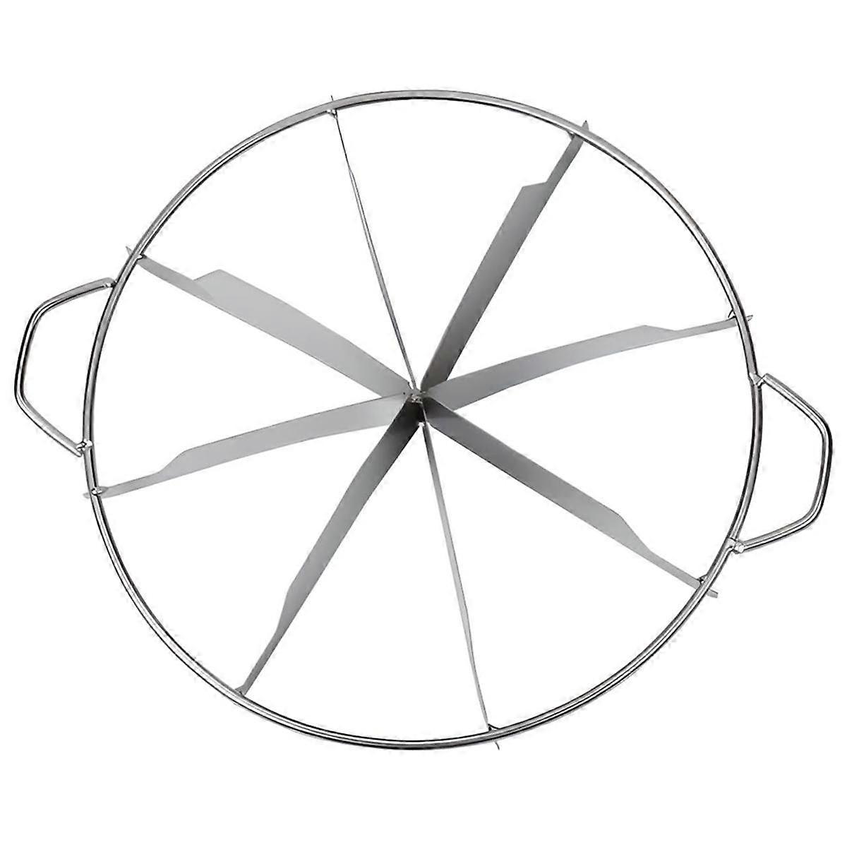 Stainless Steel Pie Cutter 8-Slice Pie Cutter Creates Beautifully ...