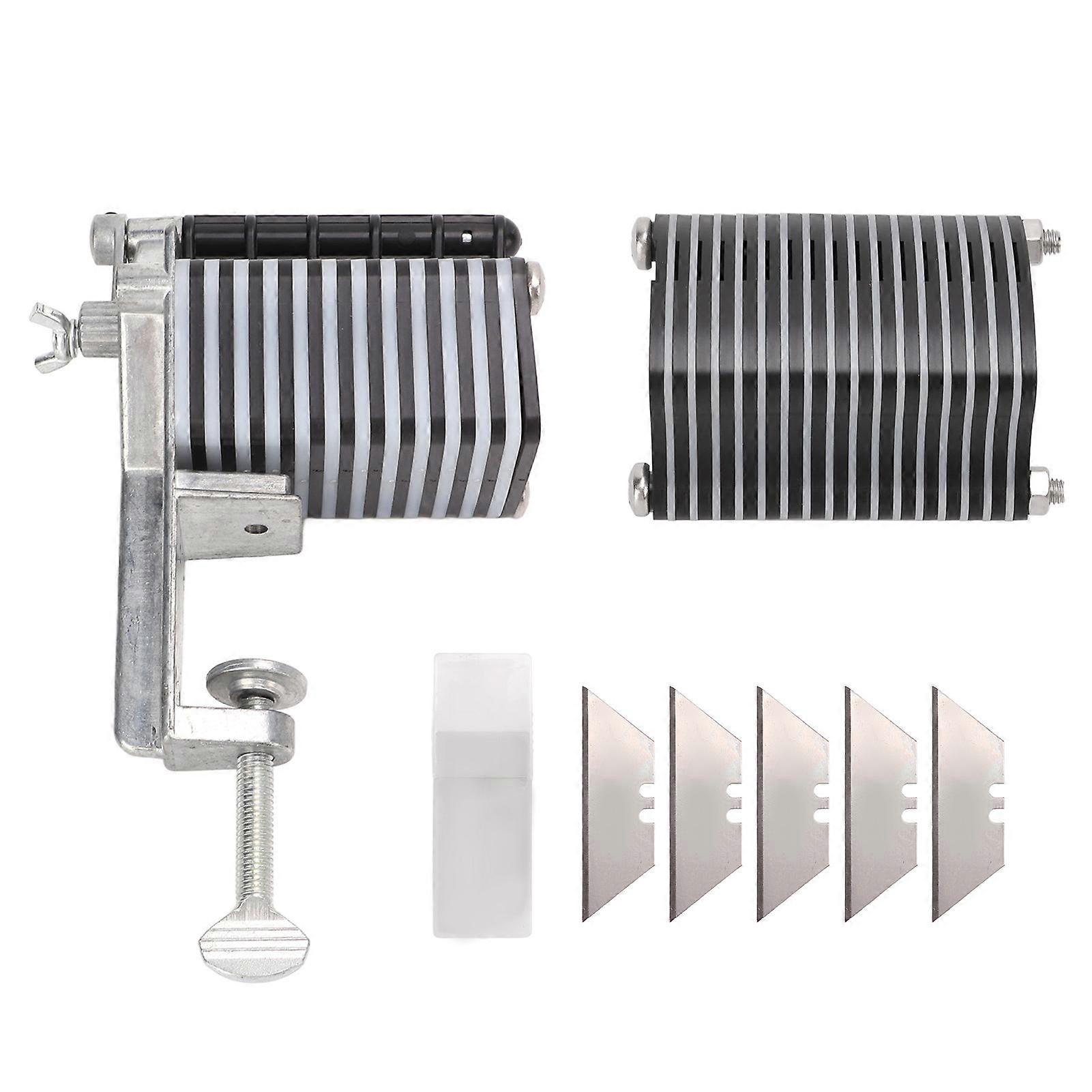 Leather Table Top Lace Cutter Manual Feed Leather Desk Lace Cutter Tool ...