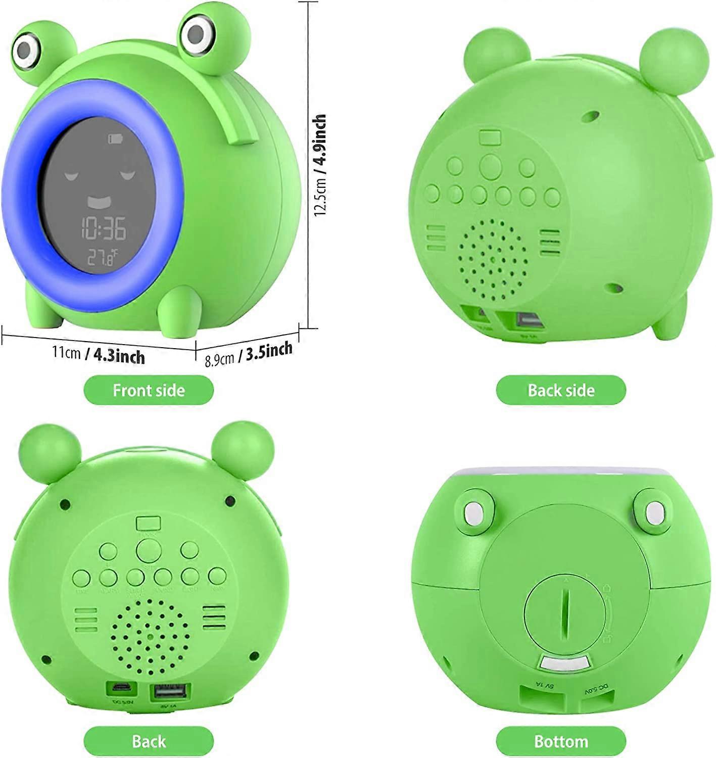 Kids Alarm Clock, Wake Up Light for Kids, Sleep Trainer, 3 Modes 5 ...