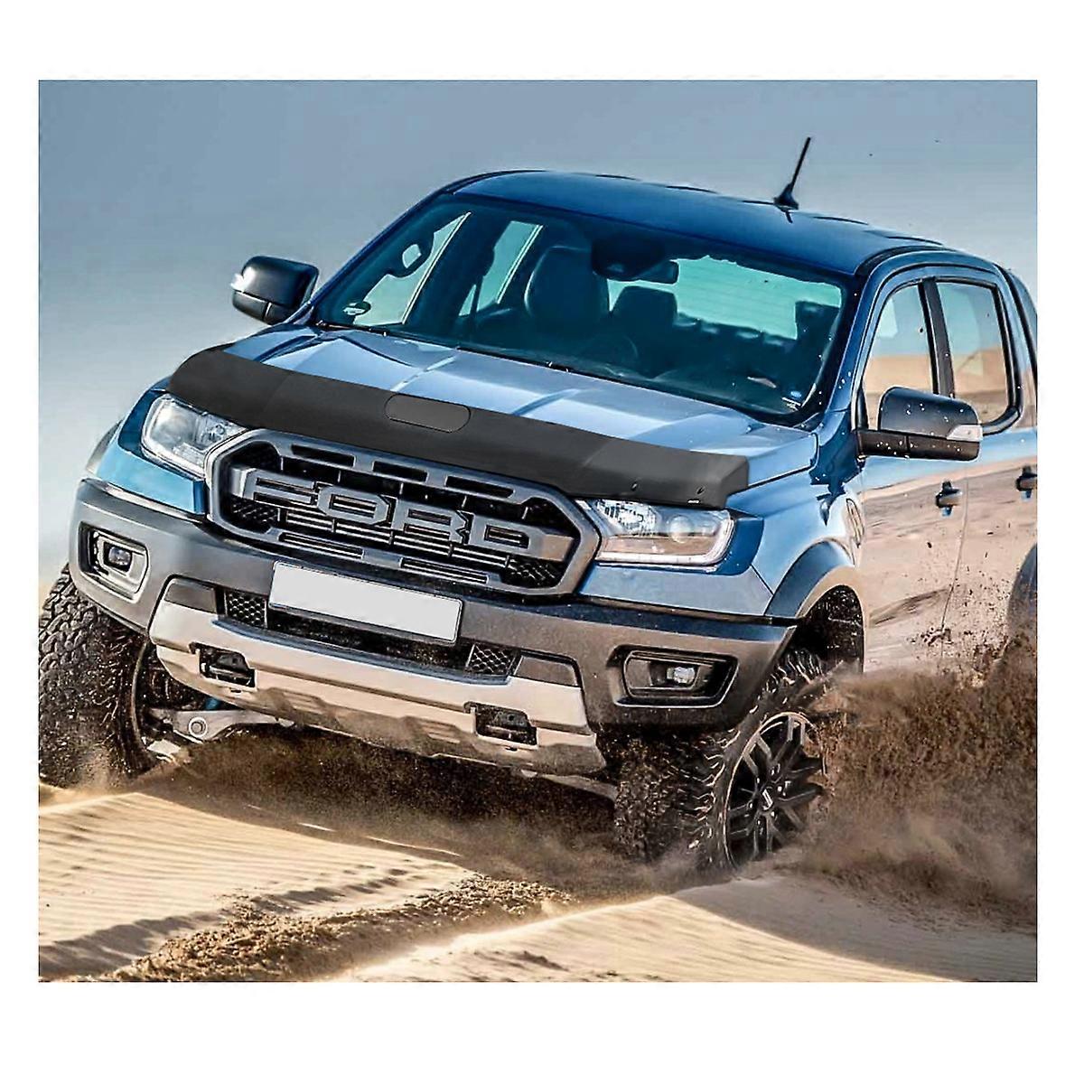 Bug Shield Bonnet Guard Hood Protector for Ford Ranger Wildtrak T8 2019 ...