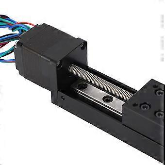 Mini Linear Rail Guide Slide Actuator 28 Stepper Motor 100mm Stroke DIY CNC Router Parts X Y Z ...