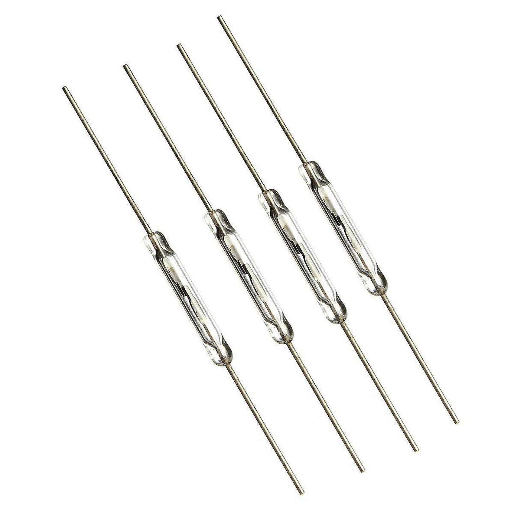 30 Pcs Reed Contact 14mm x 2mm Miniature Reed Contact Reed Switch 44mm ...
