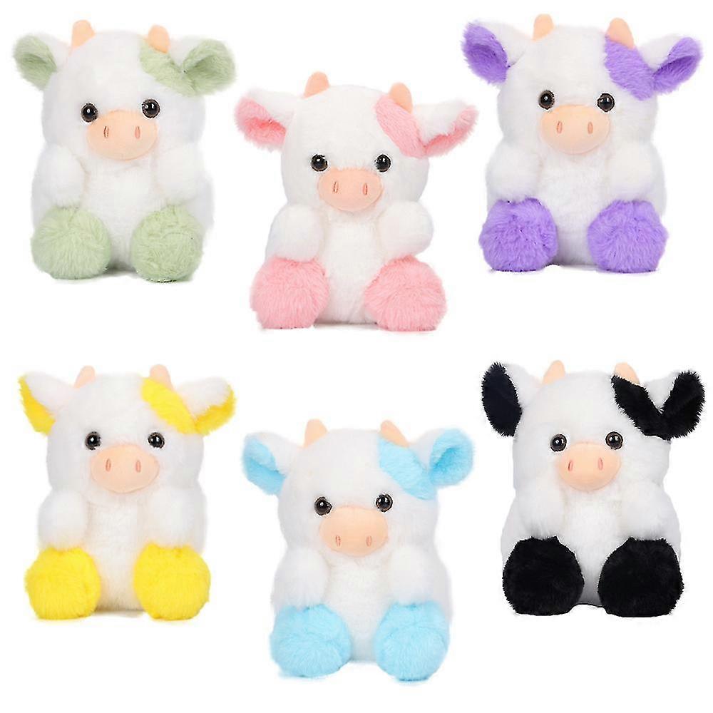 Pink Cow Plush Toy Belle Strawberry Cow Cute Strawberry Cow Doll for ...