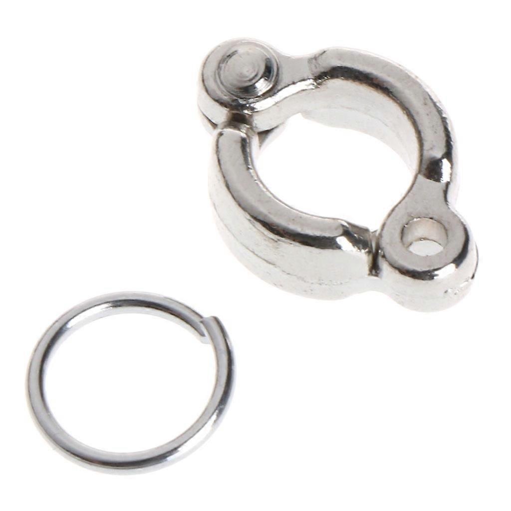 Parrot Leg Rings Metal Foot Ring Alloy Clips for Birds Parrots Flying ...