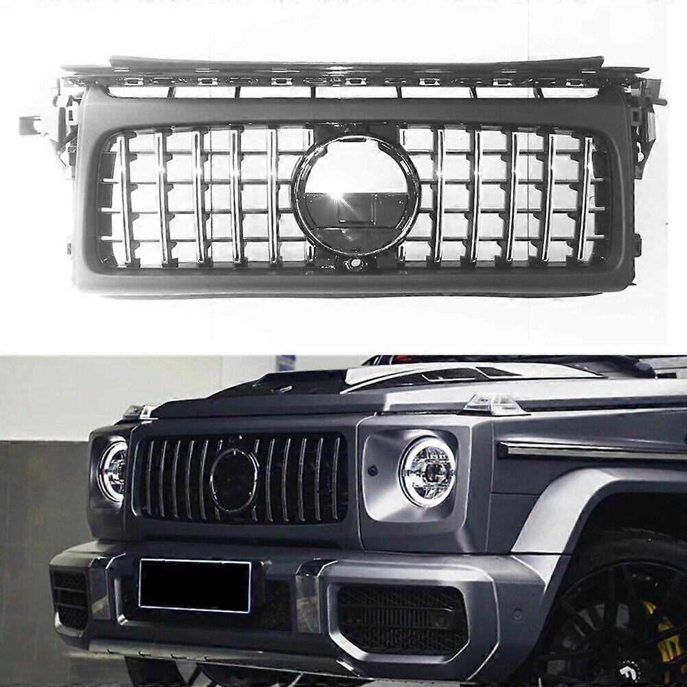 Front Bumper Grille Grill Cover Kit For G63 G500 G550 AMG Facelift W464 2019-23 | Fruugo UK