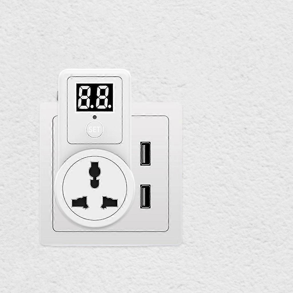 Digital Electric Timer Plug Socket With Countdown Switch Time Control Eu Plug | Fruugo UK