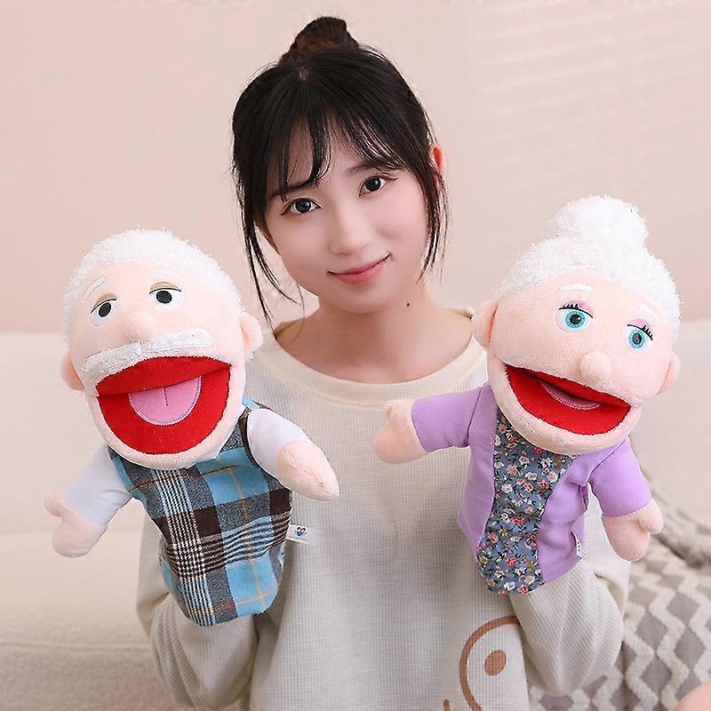 28-33cm Kids Plush Finger & Hand Puppet Popular Activity Boy Girl Role ...