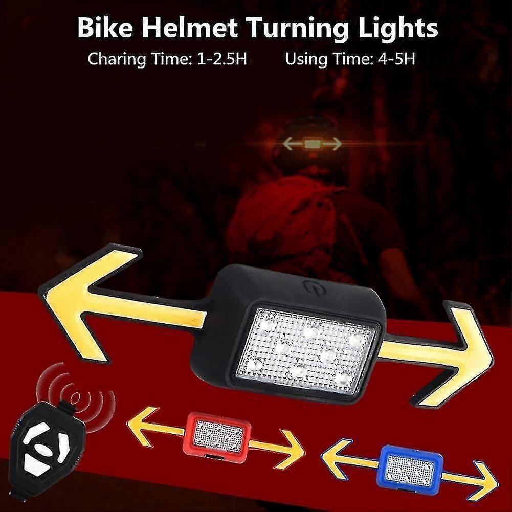 Helmet Light With Turn Signal, Bike Turn Signals And Tail Lights With ...