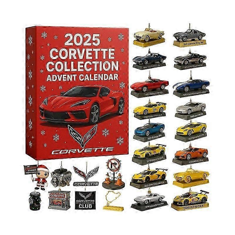 Car Collect Advent Calendar 2025 Corvette | Fruugo UK
