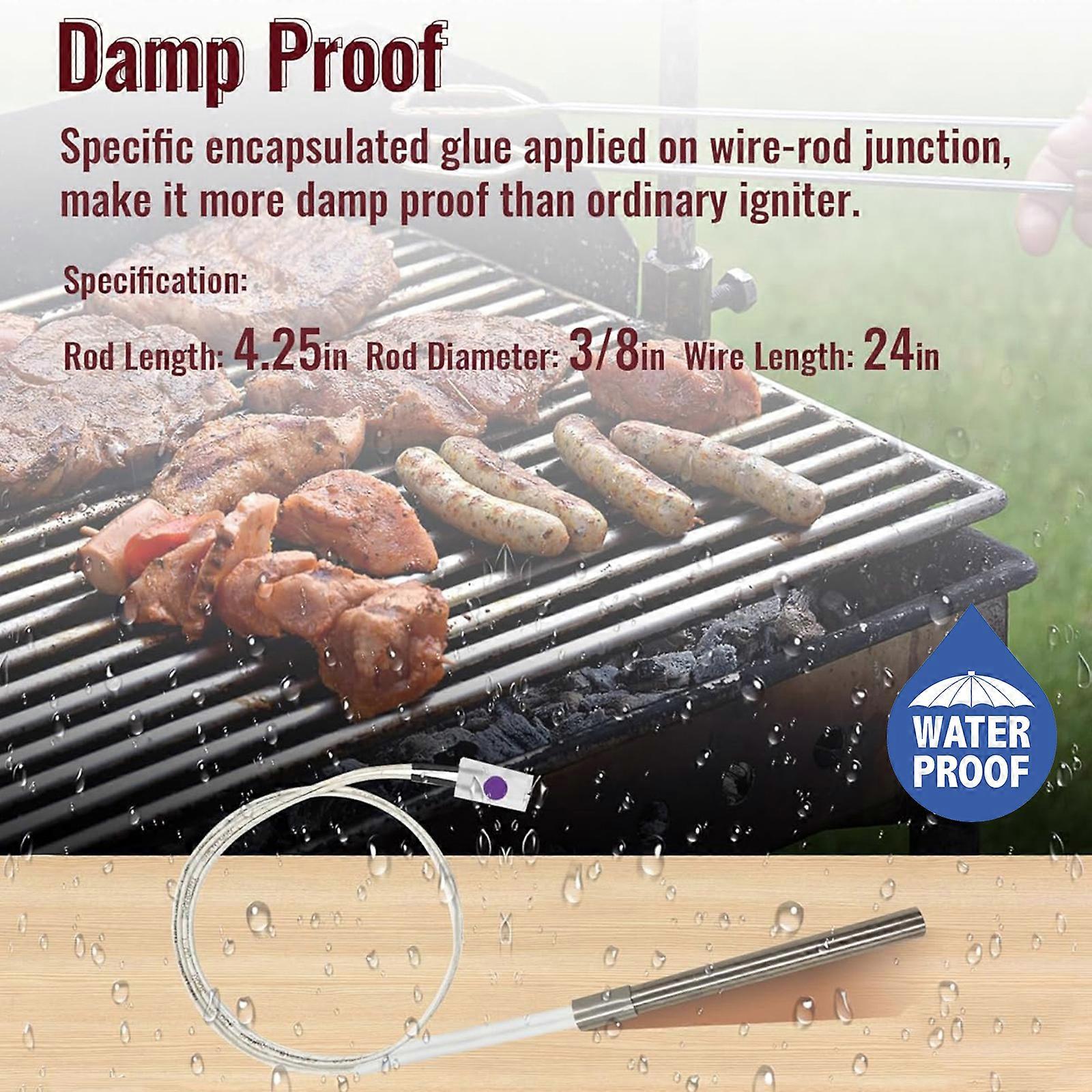 Stainless Steel Pellet Burners Assembly Replacement Hot Rod Ignitors ...