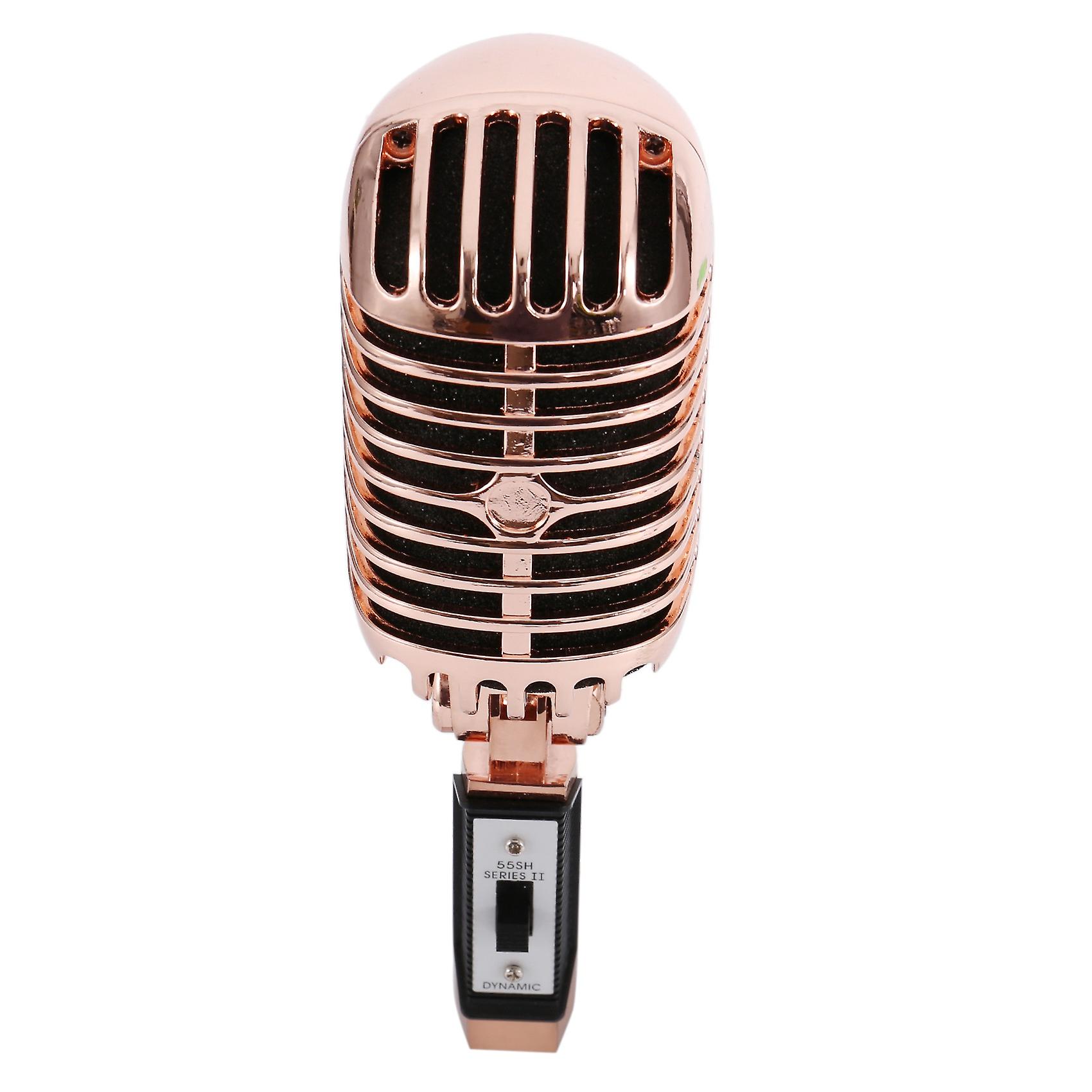 Professional Wired Vintage Classic Microphone Dynamic Vocal Mic ...