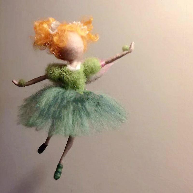 Needle Felted Faires Dolls DIY Material and Instructions Wool Felting ...