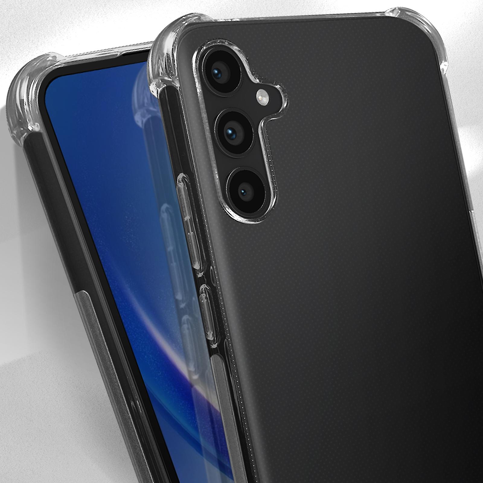 Case for Galaxy A34 5G Silicone Flexible Reinforced Corners Transparent | Fruugo DE