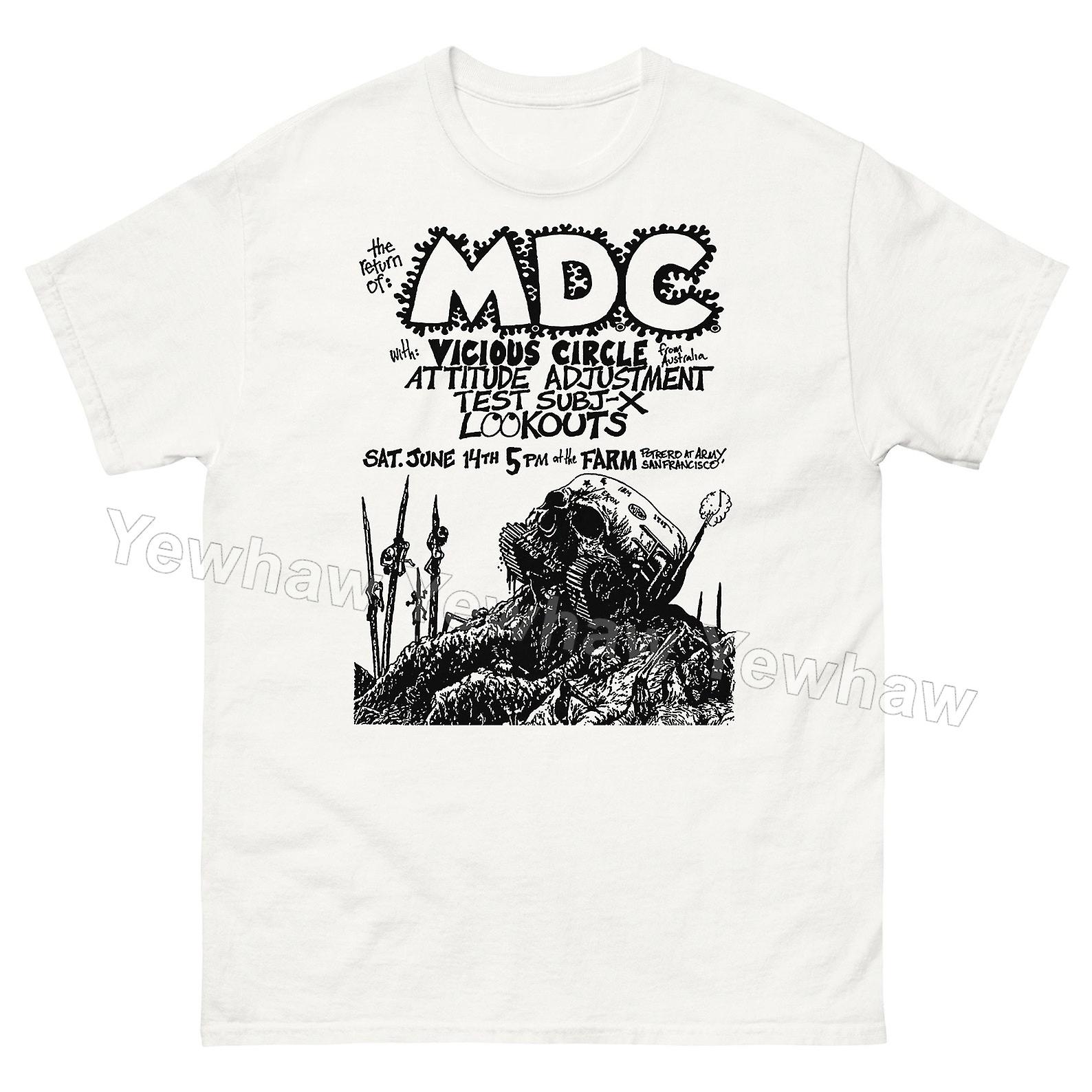 MDC Flyer Shirt Punk Shirt Punk Flyer Vintage Flyer Hardcore Punk Punk ...