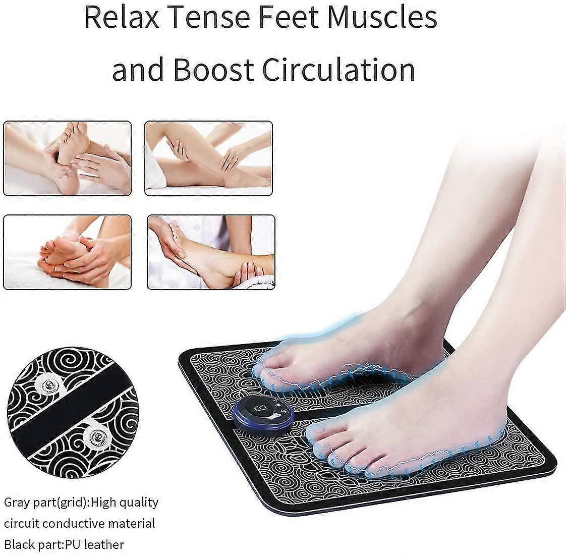 EMS Foot Massager Nooro Neuropathy Feet for Circulation and Pain Relief ...