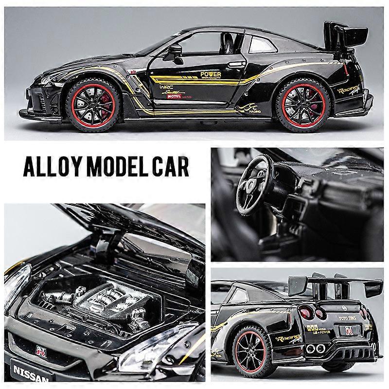 1:32 Nissan Skyline Ares GTR R34 R35 Diecasts & Toy Vehicles Metal Toy ...