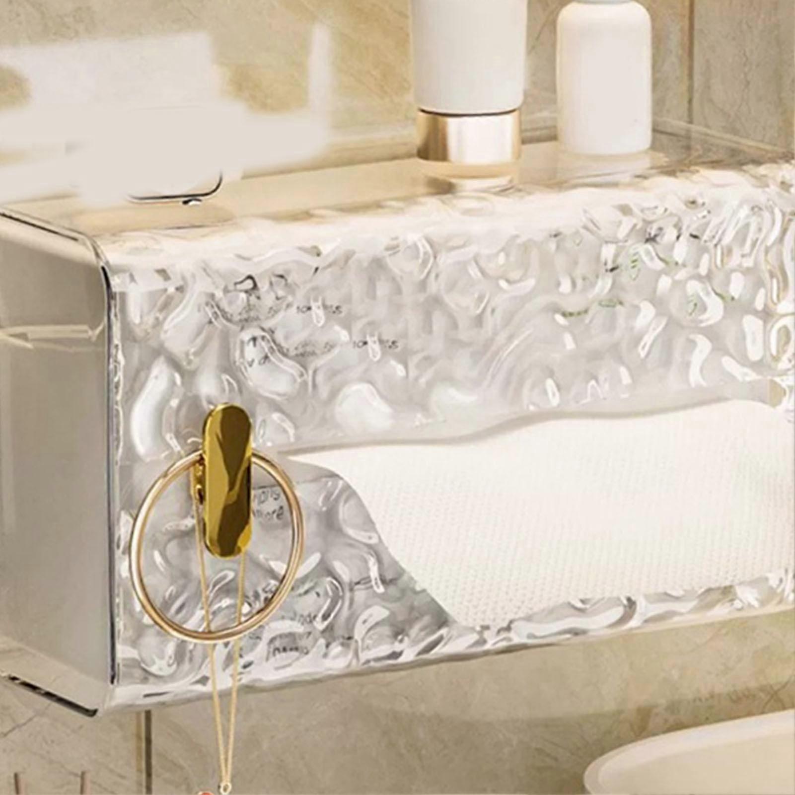 Wall Mounted Tissue Box Facial Tissue Dispenser Box Case Napkin ...