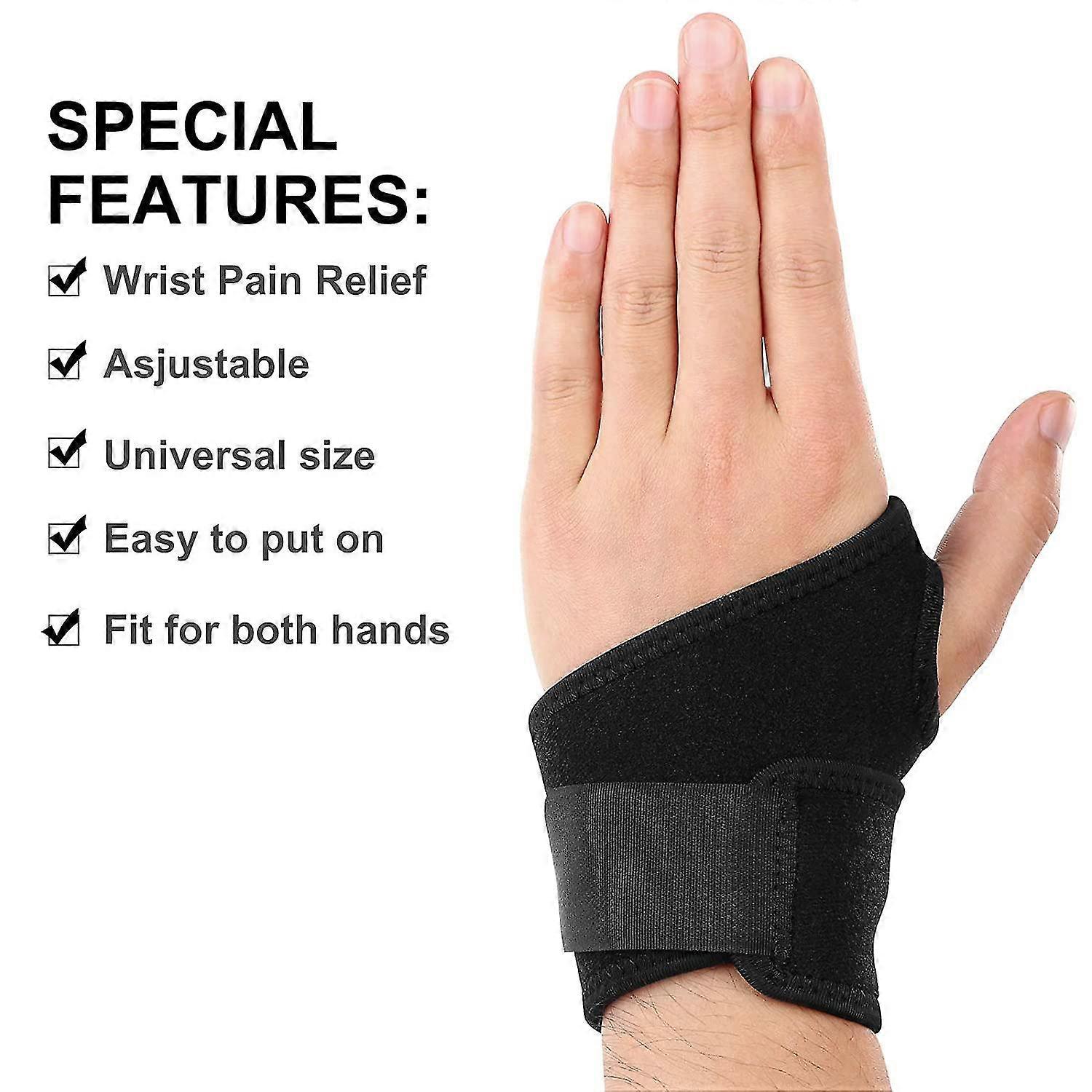 Carpal Tunnel Wrist Brace For Tendinitis And Arthritis,one Hand ...