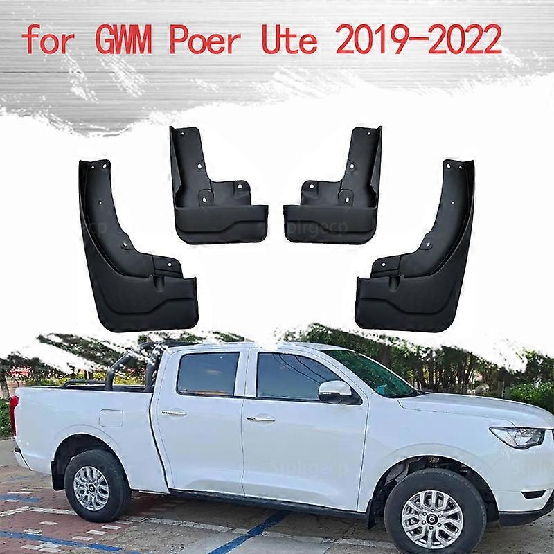 Mud Flaps For Great Wall Cannon GWM Pao Poer Ute 4x4 2019-2022 Mudflaps ...