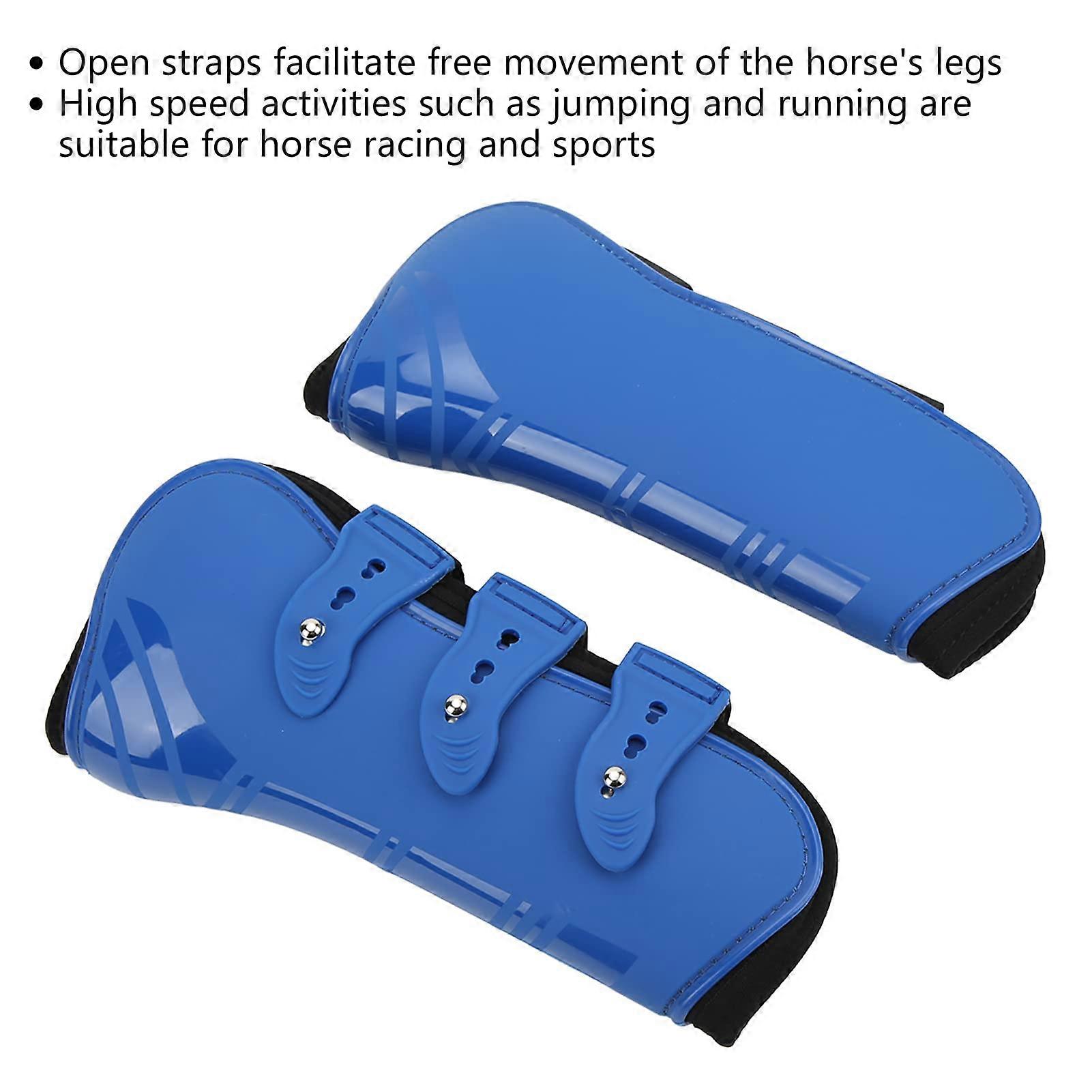 Horse Tendon Boots, 2Pcs Horse Front Leg Boots PU Shell, Horse Front ...