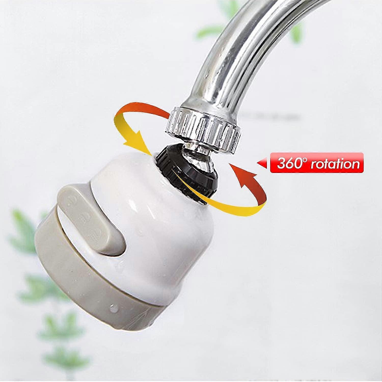 Set Of 2 Kitchen Faucet Movable Heads, Faucet Aerator Faucet 360 ...