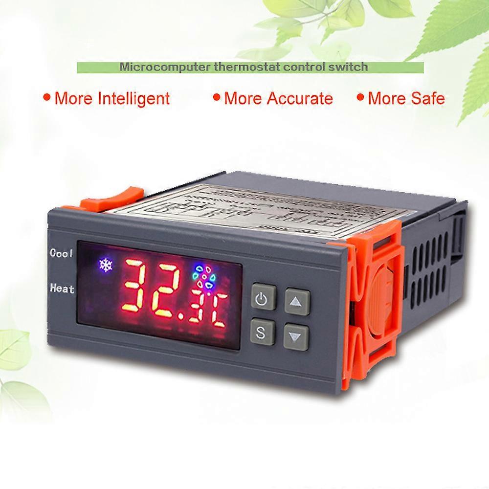 STC-3000 Digital Temperature Switch Controller Display Heating Cooling Relay NTC Sensor Temp ...