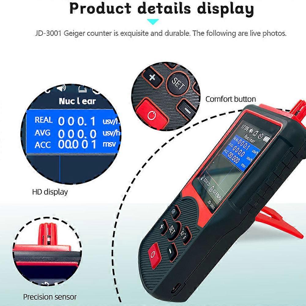Digital Radiation Pollution Detector Outdoor Multipurpose Gamma-Ray ...