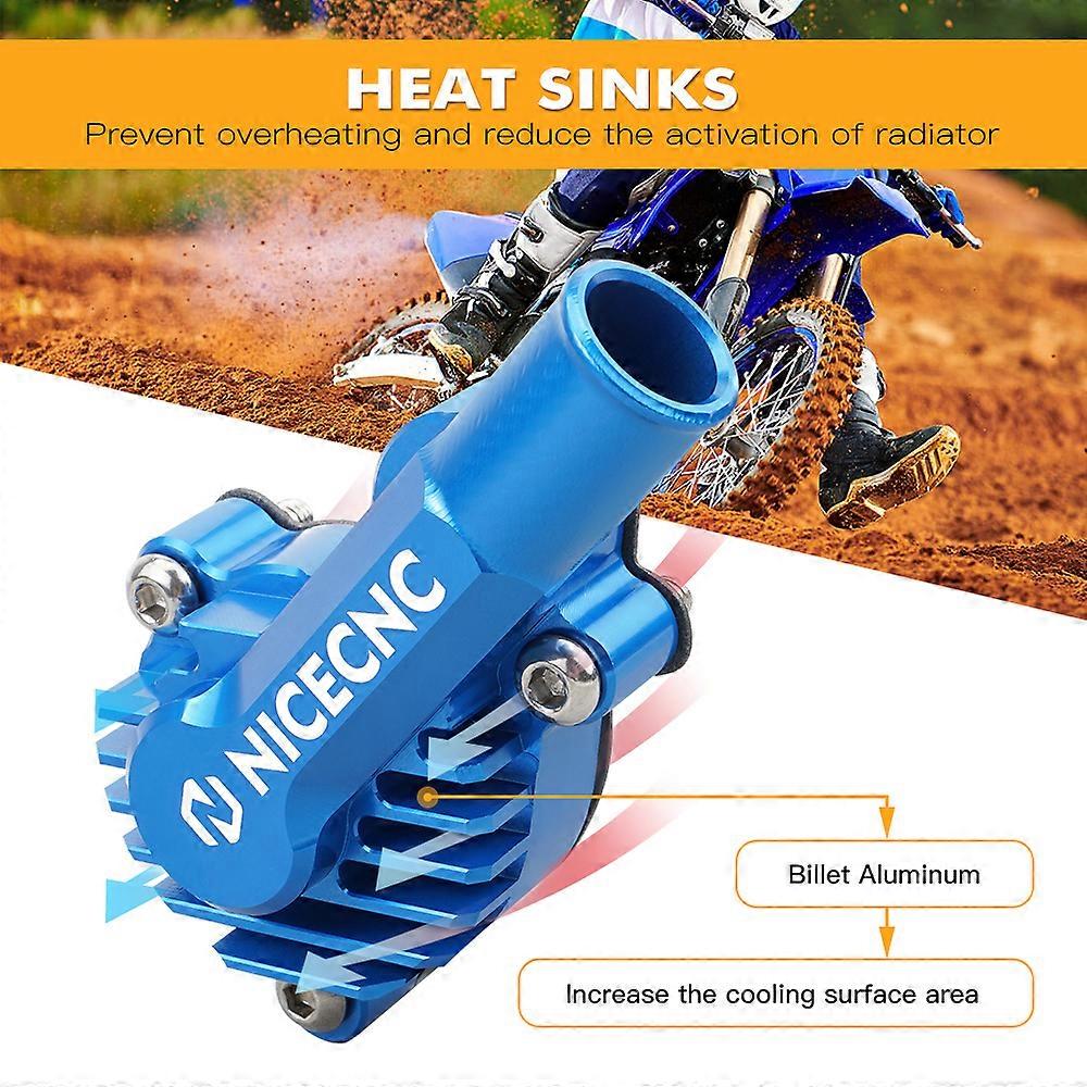 Motorcycle Oversized Water Pump Impeller Cooler Protector & Water Pump ...