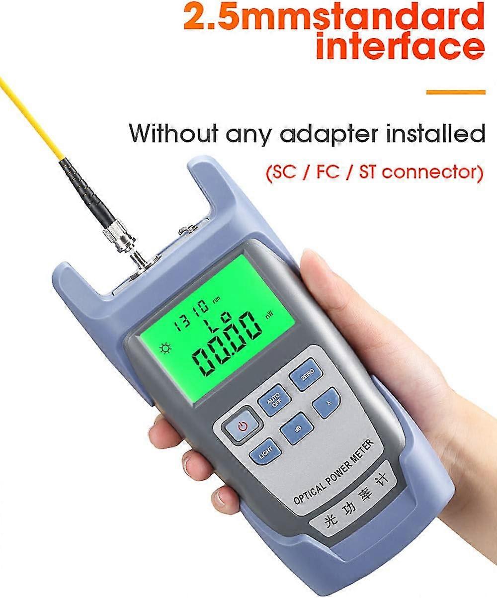 Fiber Optic Photometer Optical Cable Tester Fiber Optic Tester -70 dBm ...