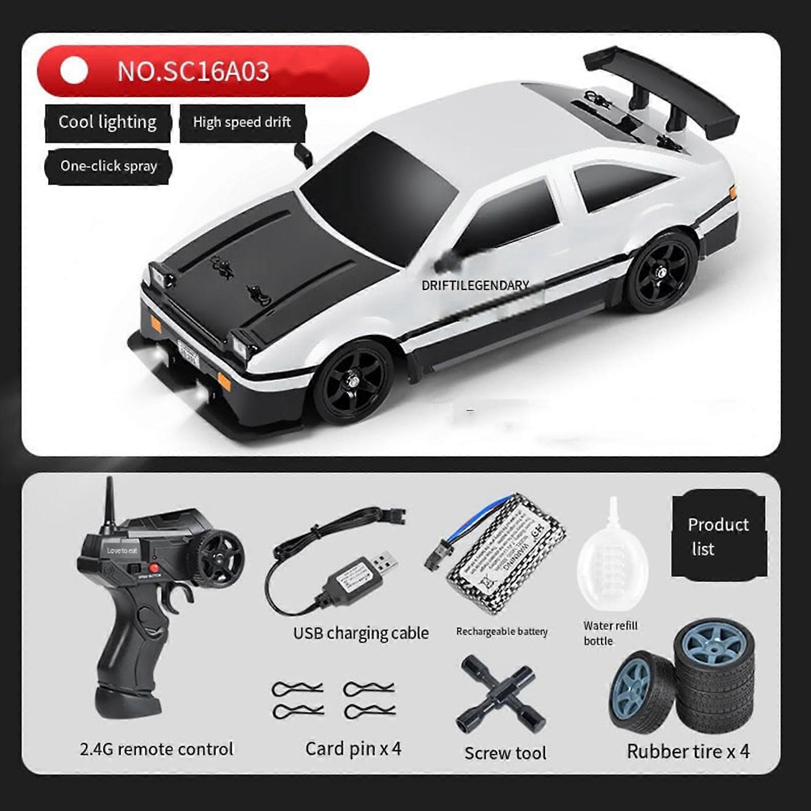 1:16 RC Car High Speed 28KM/h 4WD Remote Control Drift Racing Car Toy ...