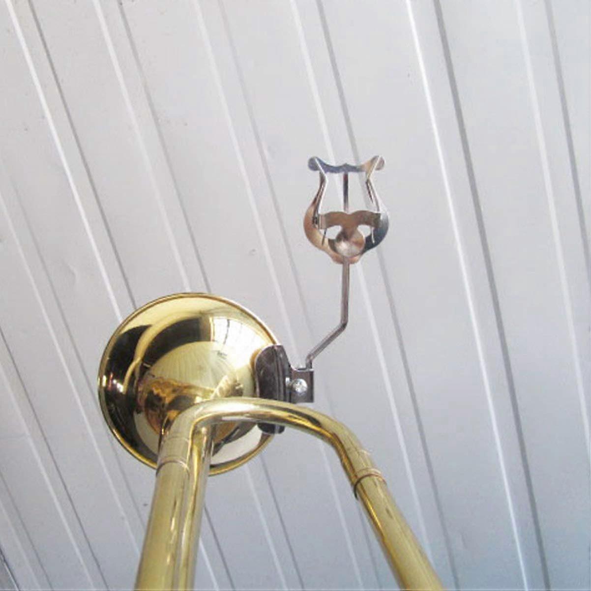 Trumpet Stand Trombone Lyre Sheet Marching Band Flip Folder Clip ...